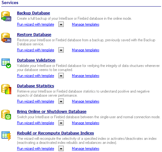 Online Documentation for SQL Management Studio for InterBase/Firebird | SQLManager